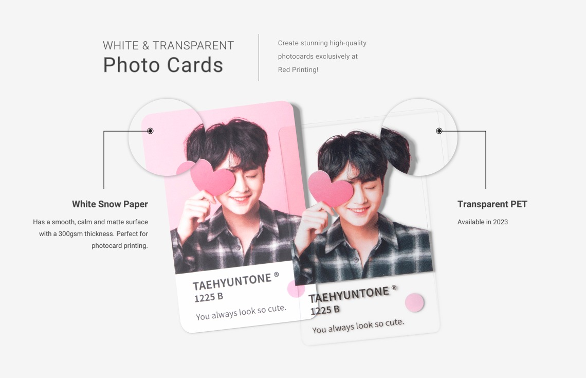 Photo Cards : You Create. We Print. | Red Printing SG